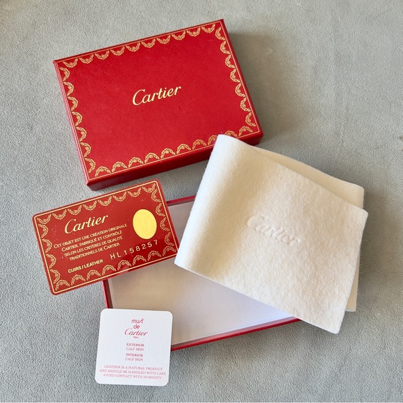 Cartier | Storage & Organization | Cartier Leather Goods Box 5x380x110 ...